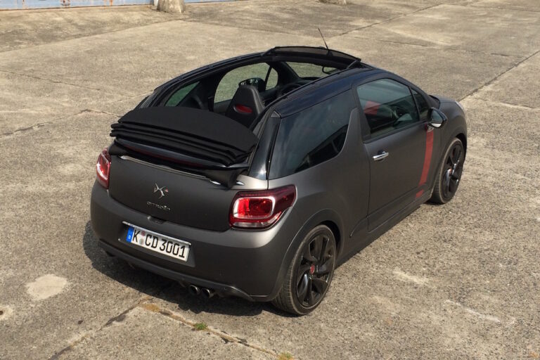 Testbericht Citroën DS3 Racing THP 200 Cabrio – marcostoehr
